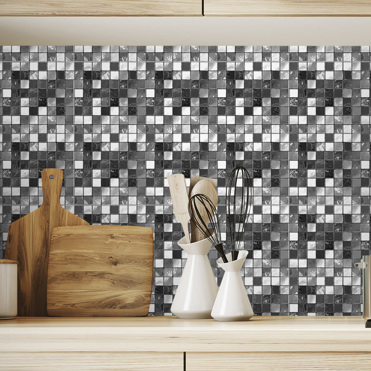 Kitchen Backsplash Tiles Stickers - Supsticker